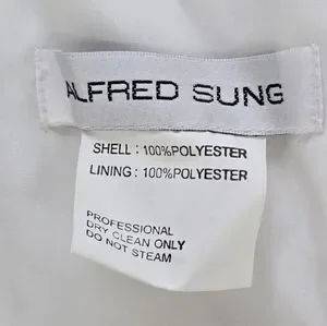 ALFRED SUNG | Dresses | Alfred Sung Nwt Kaleigh Snow White Strapless ...